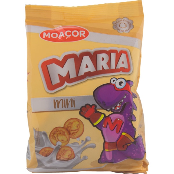 Bolacha Maria Mini embalagem 120 g · Moaçor · Supermercado El Corte ...