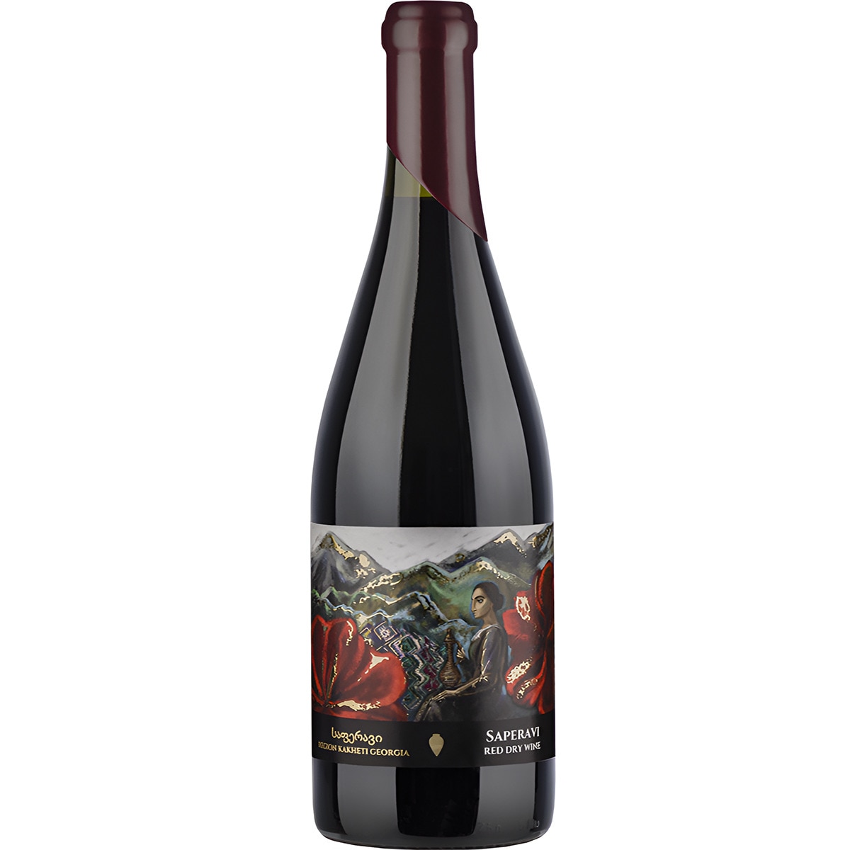 Saperavi red wine from Georgia bottle 75 cl · QVEVRI · Supermercado El ...