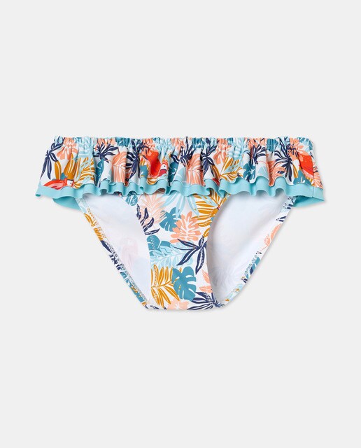 Culetín de niña con estampado de hojas · Children's fashion · El Corte ...