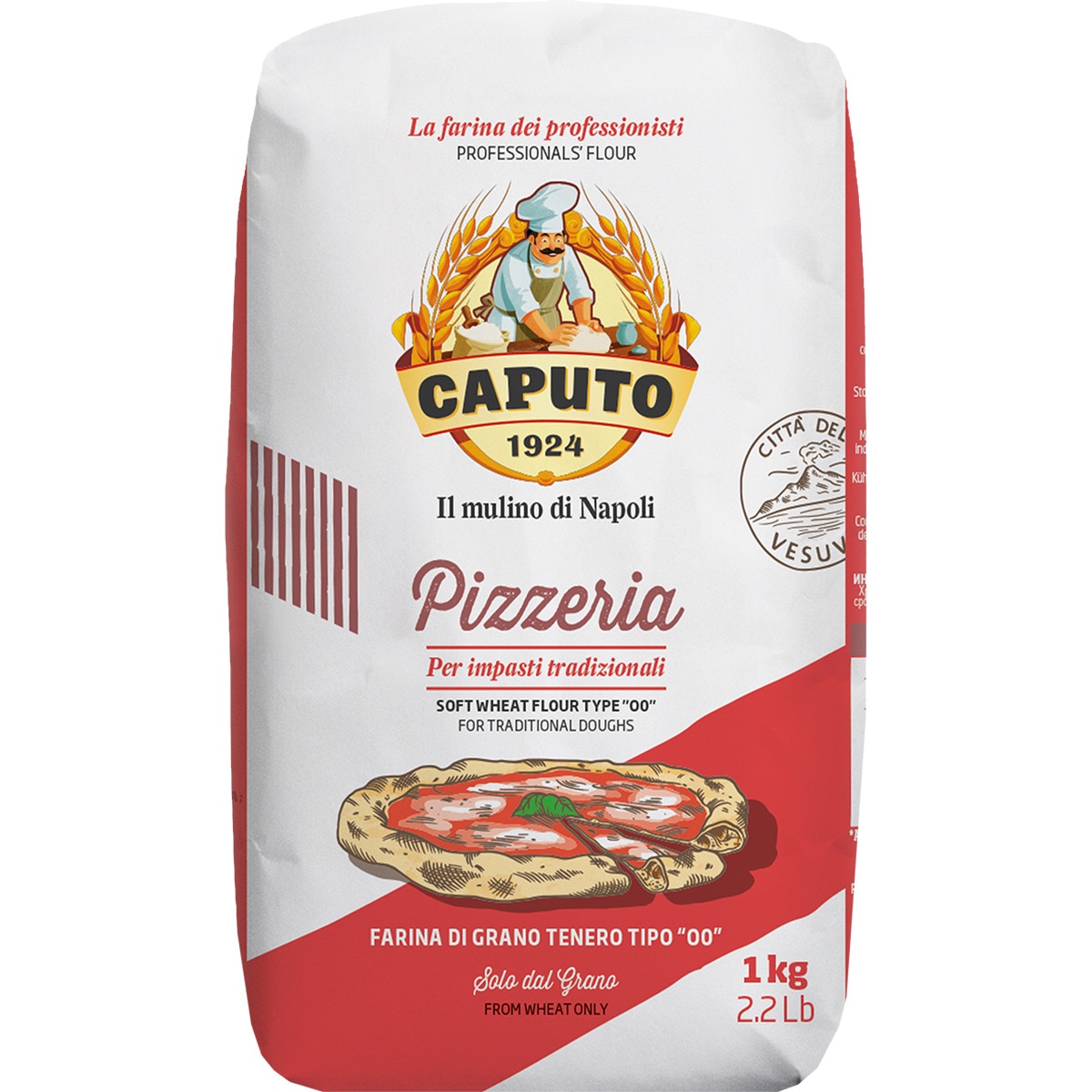 Harina para hacer pizza paquete 1 kg · CAPUTO · Supermercado El Corte ...
