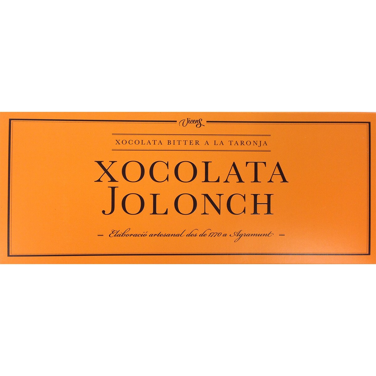 Chocolate negro a la naranja tableta 100 g · JOLONCH · Supermercado El Corte Inglés El Corte Inglés