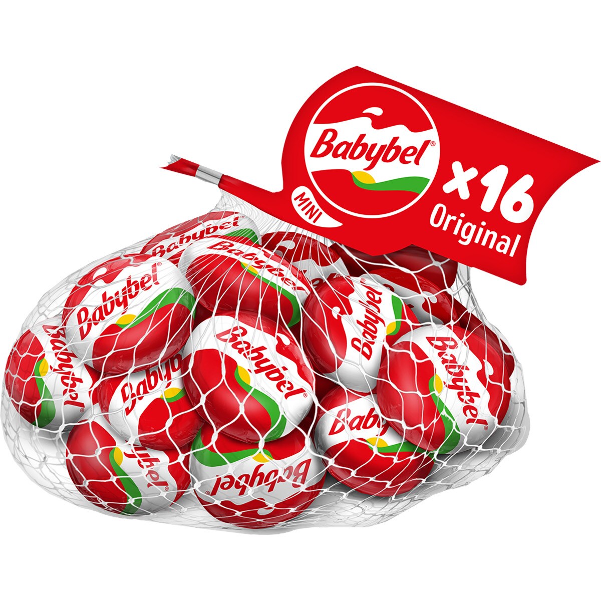 Queso rojo snack 16 porciones bolsa 320 g · MINI BABYBEL · Supermercado ...
