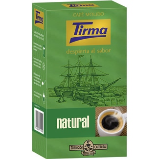 café molido natural paquete 250 g · TIRMA · Supermercado El Corte Inglés