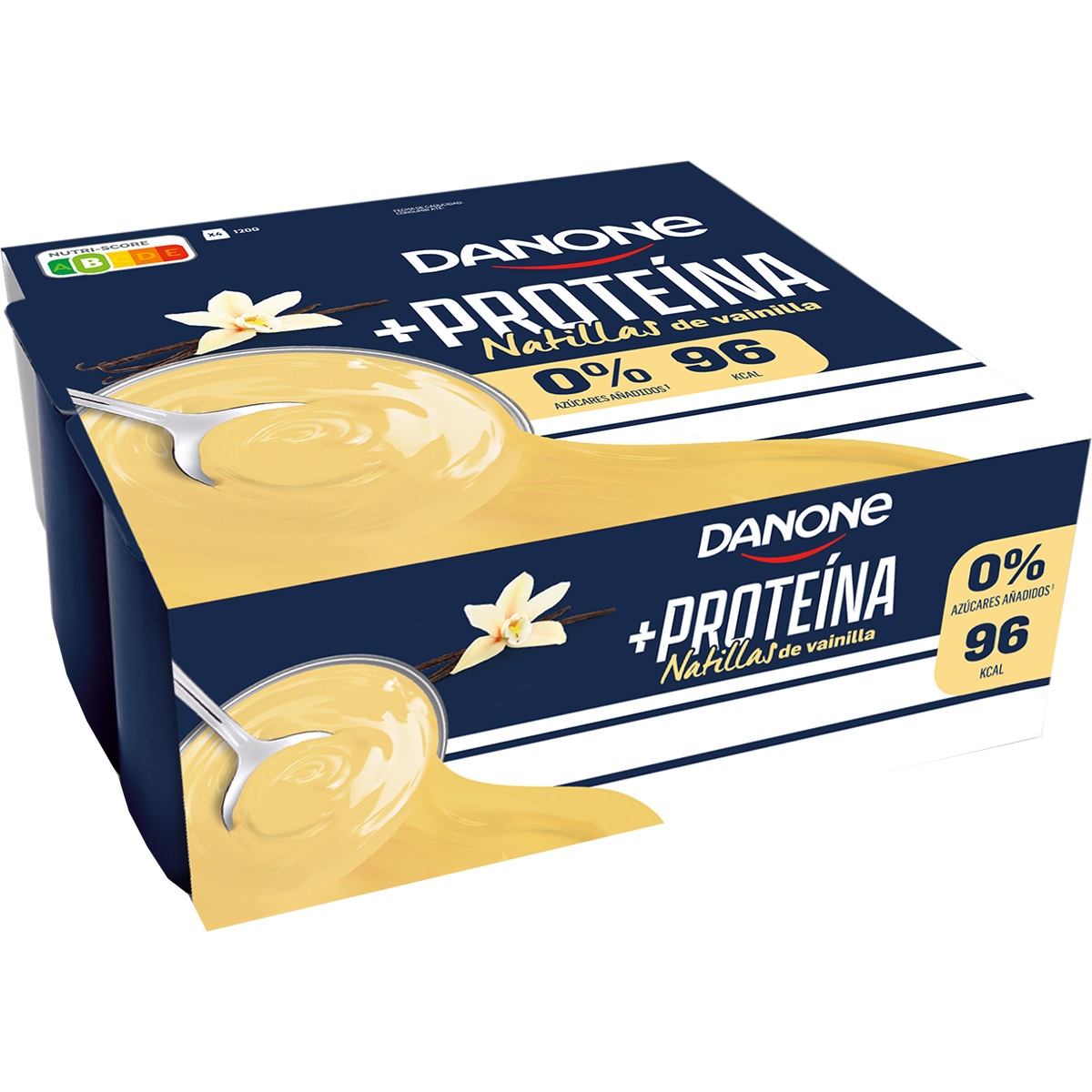 Protein natillas con proteínas sabor vainilla 0% azúcares añadidos pack ...