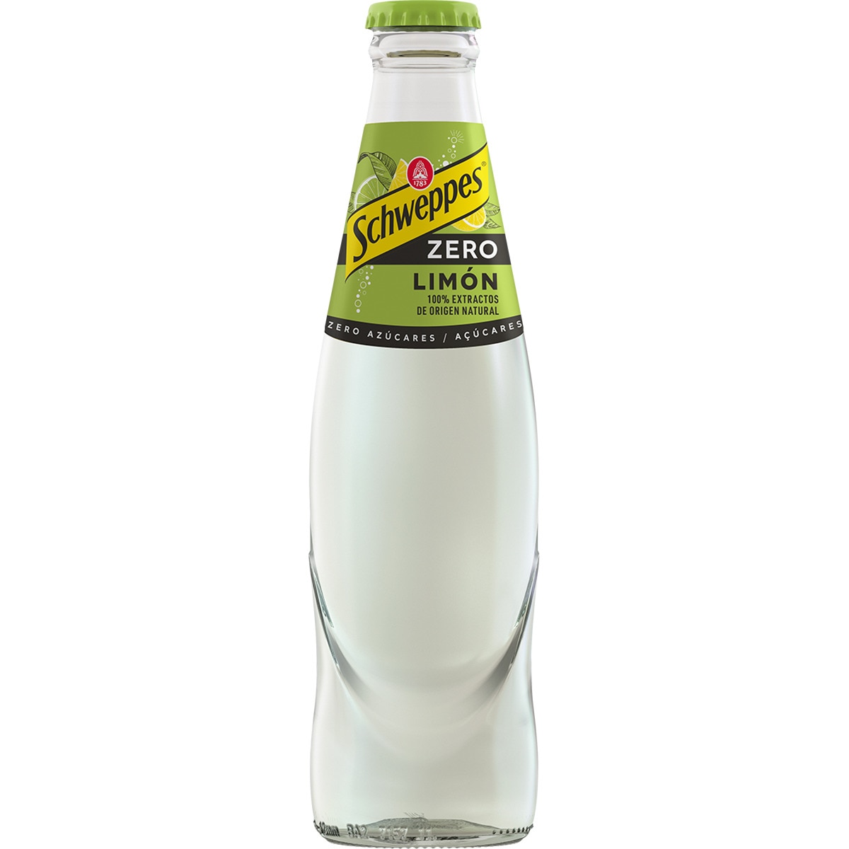refresco de limón con gas 100% aromas naturales botella 20 cl ...