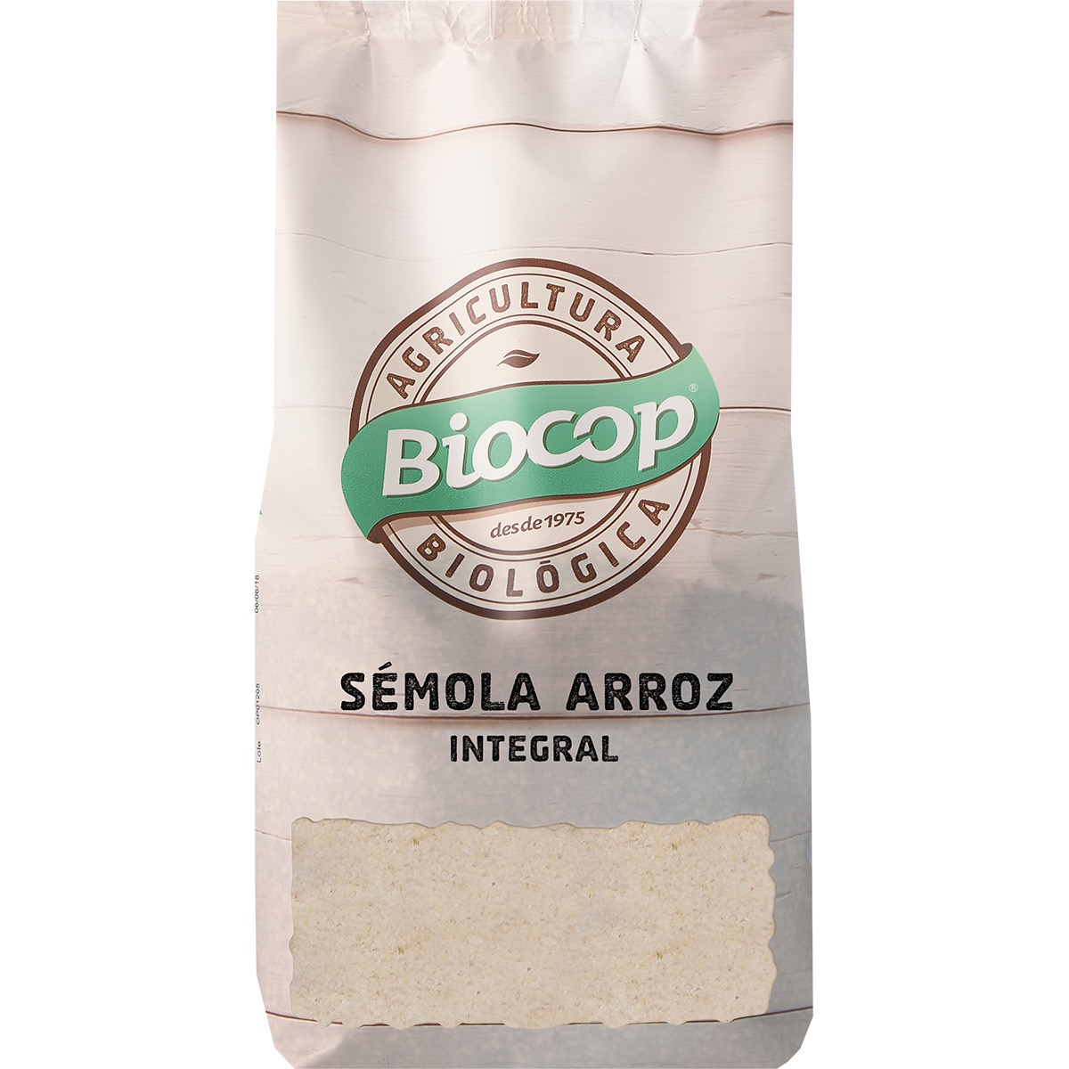 semola de arroz integral ecológica envase 500 g · BIOCOP · Supermercado ...