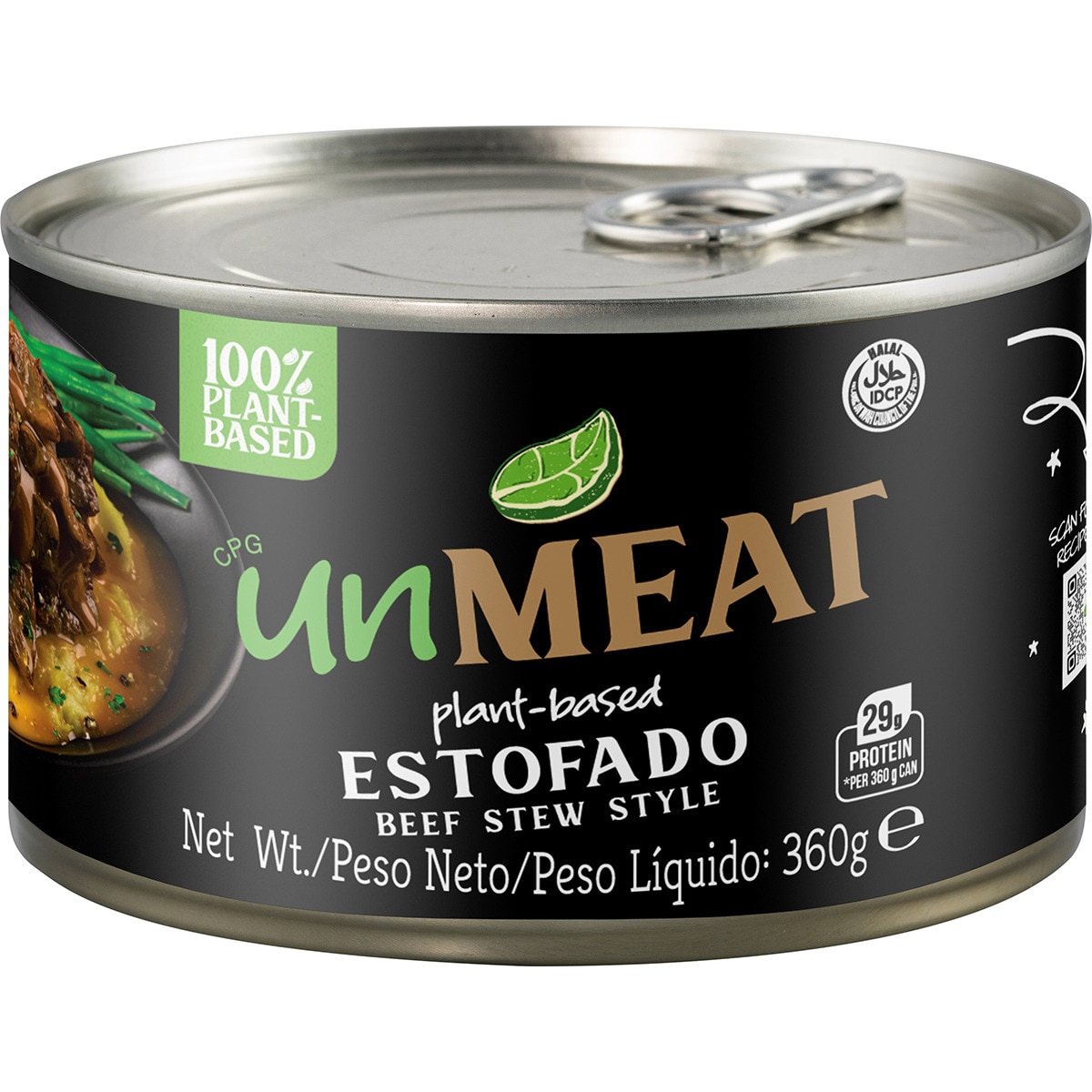 estofado vegano estilo estofado de ternera lata 350 g · UNMEAT ...