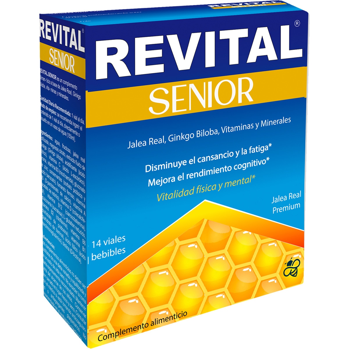 Senior complemento alimenticio con jalea real, ginkgo, biloba ...