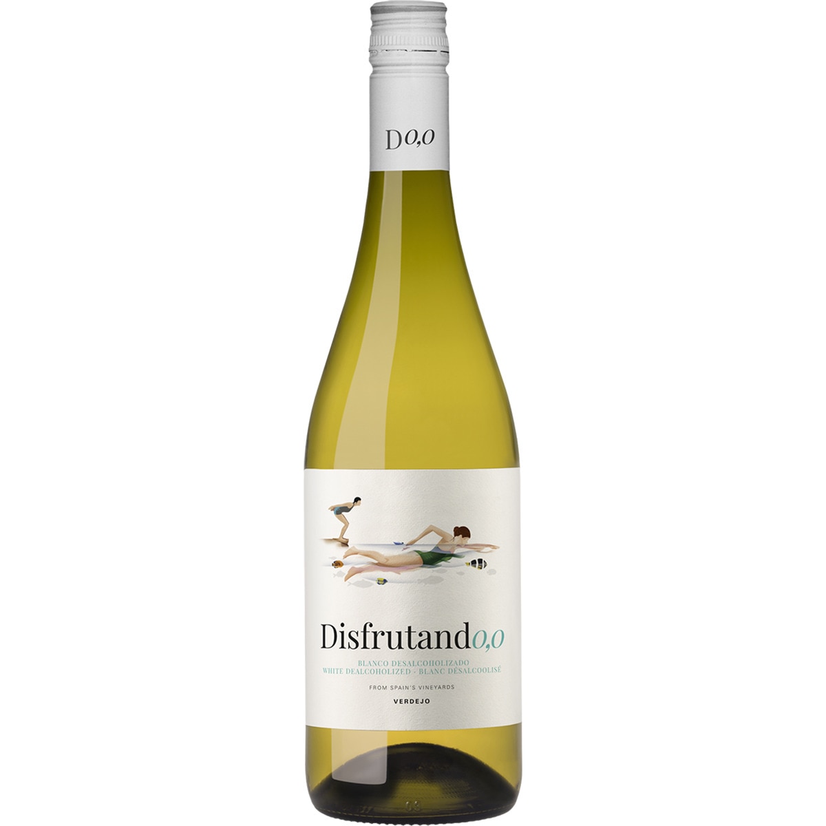 0,0 vino blanco verdejo sin alcohol botella 75 cl · DISFRUTANDO ...