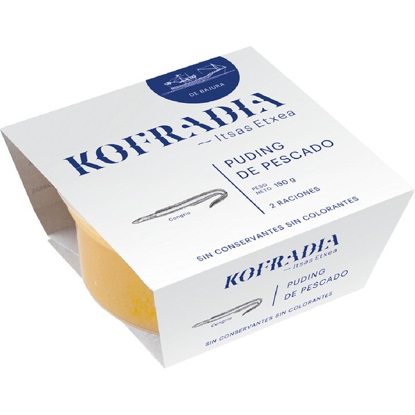 Conger eel pudding bottle 150 g · KOFRADIA · Supermercado El Corte ...