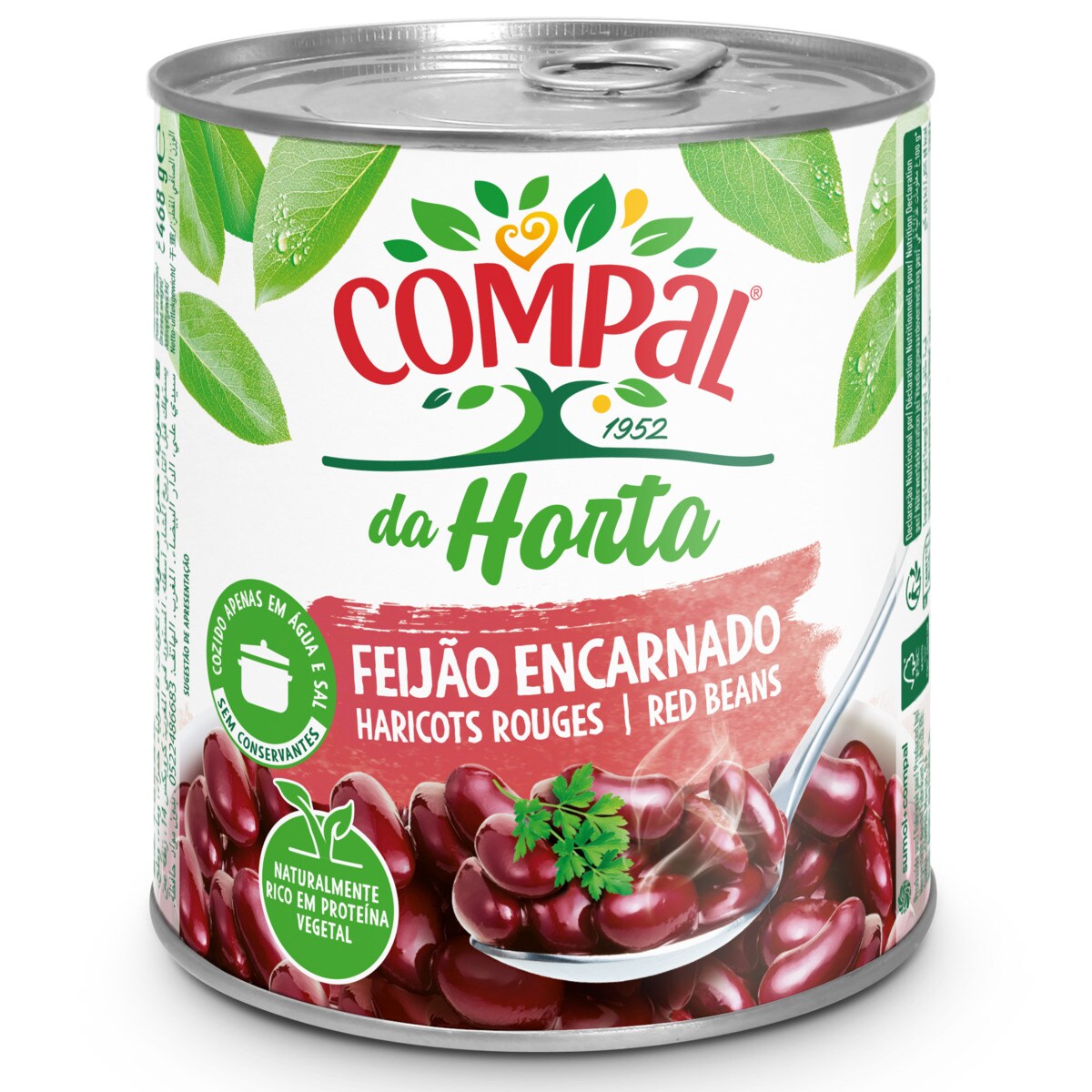 Feijão Encarnado da Horta lata 845 g · Compal · Supermercado El Corte ...