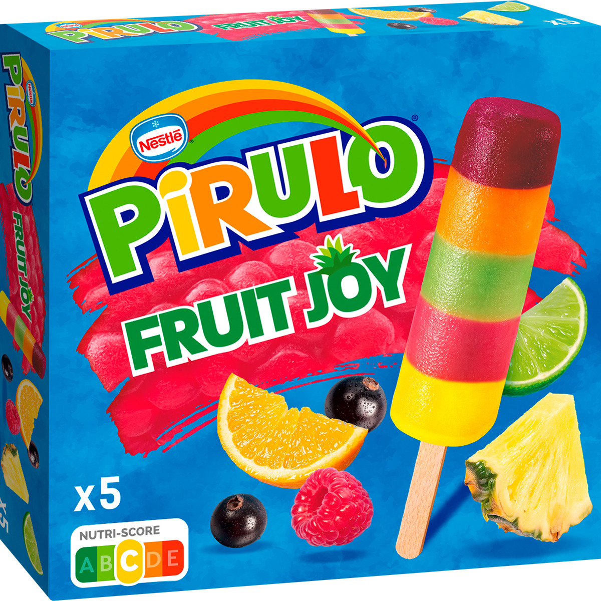Fruit Joy helado sabor frutas 5 unidades 325 ml · NESTLE PIRULO · Supermercado El Corte Inglés ...
