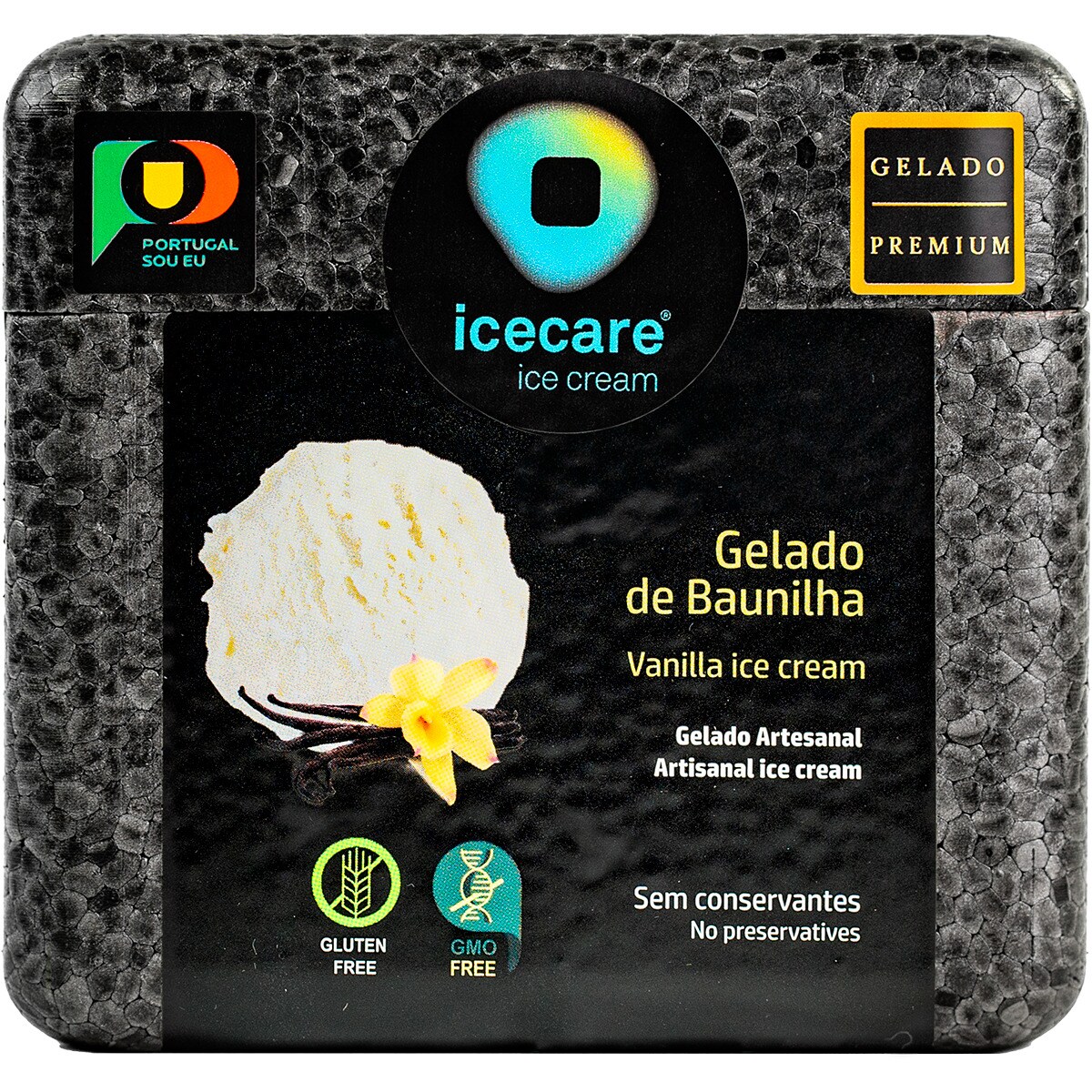 Gelado Artesanal de Baunilha embalagem 500 · Icecare · Supermercado El ...