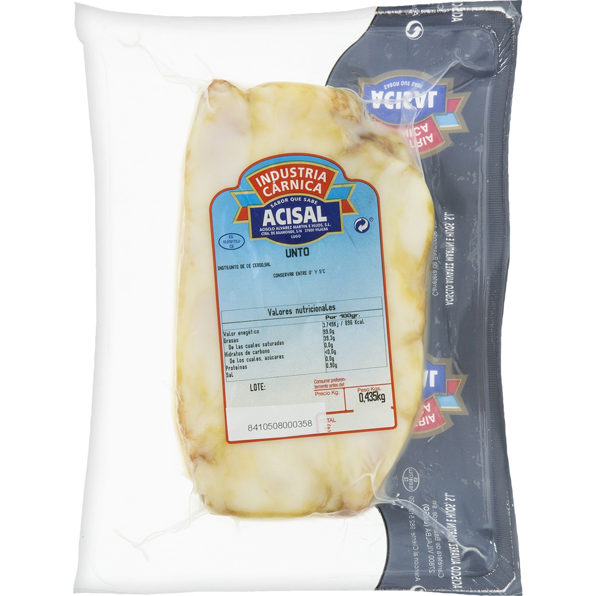 unto gallego peso aproximado envase 390 g · ACISAL · Supermercado El ...