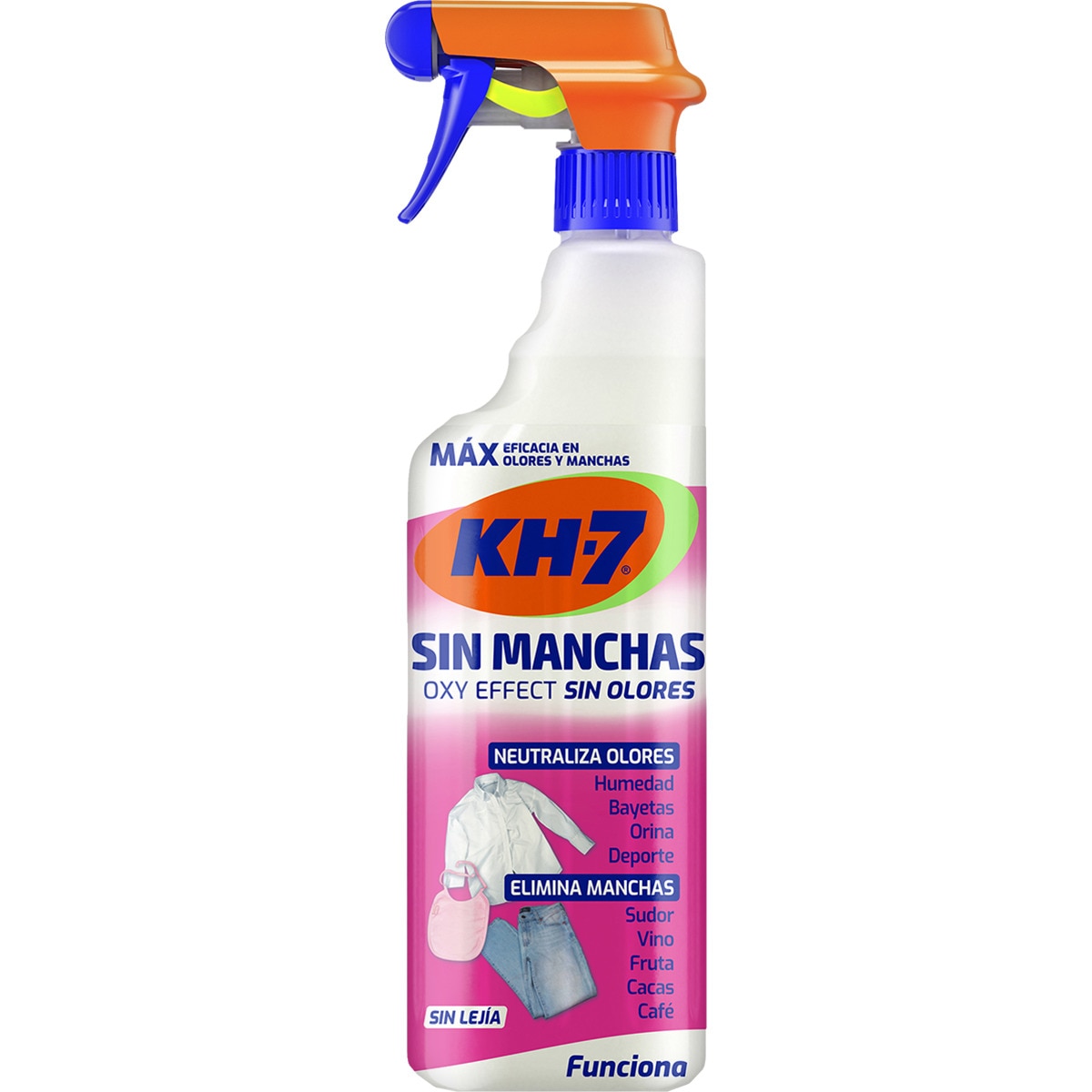 Comprar Sin manchas quitamanchas Oxy Effect sin olores sin lejía pistola 750 ml · KH-7 ...