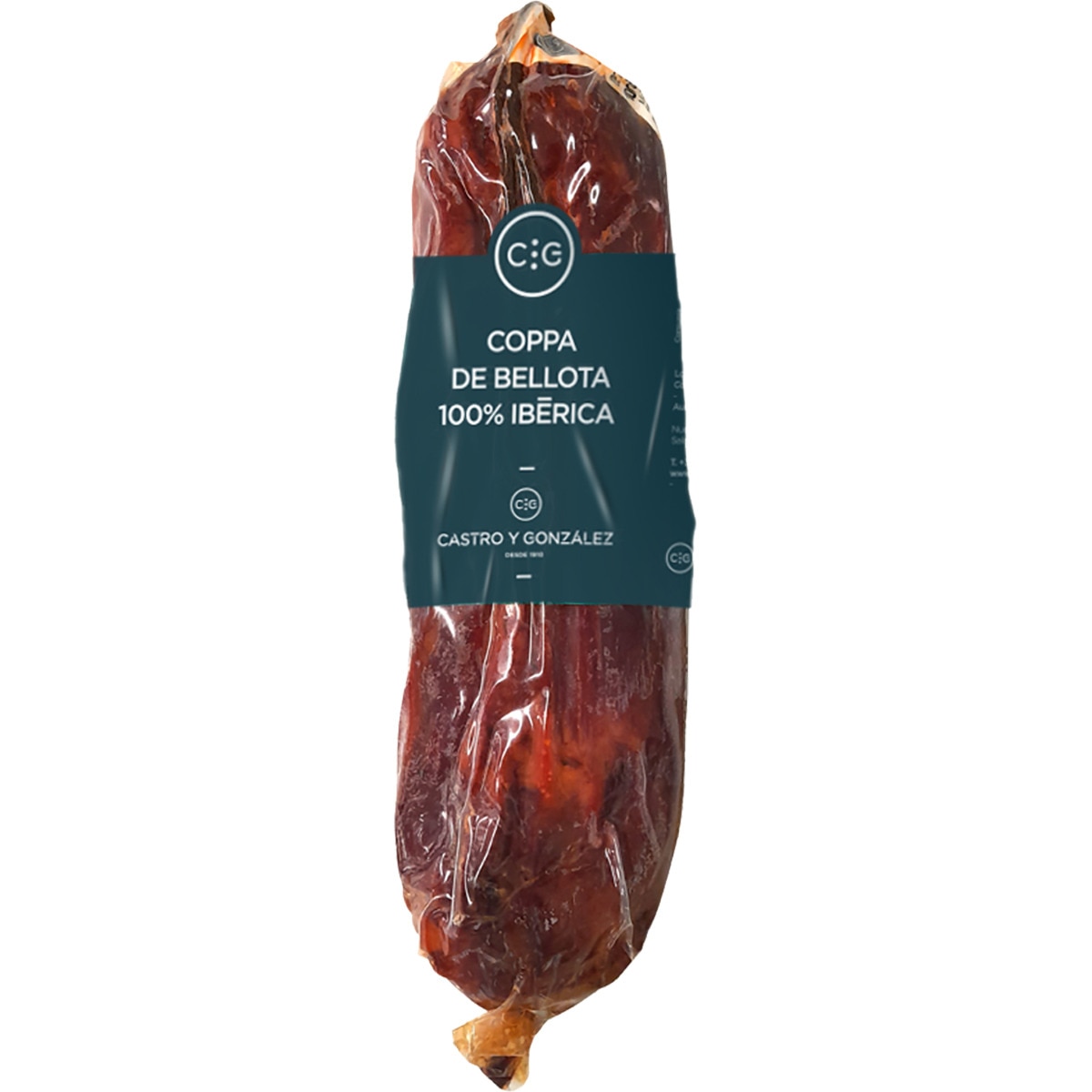 Coppa de bellota 100% ibérica peso aproximado pieza 1 kg · CASTRO Y ...