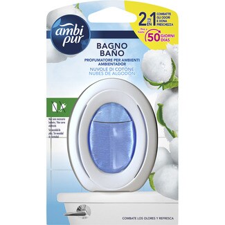 Ambientador 2 en 1 nubes de algodón blister 1 unidad · AMBIPUR BAÑO · Supermercado El Corte ...