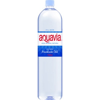 Agua mineral natural de mineralización débil botella 1,5 l · AQUAVIA ...