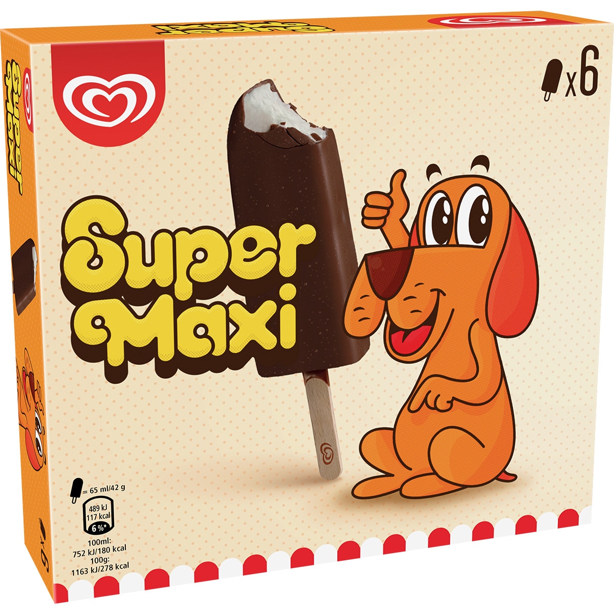 Gelado Super Maxi Pack 6 unidades embalagem 390 ml · Olá · Supermercado ...