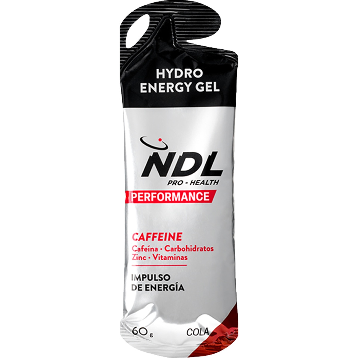Perfomance gel energético con cafeína, carbohidratos, zinc y vitaminas ...
