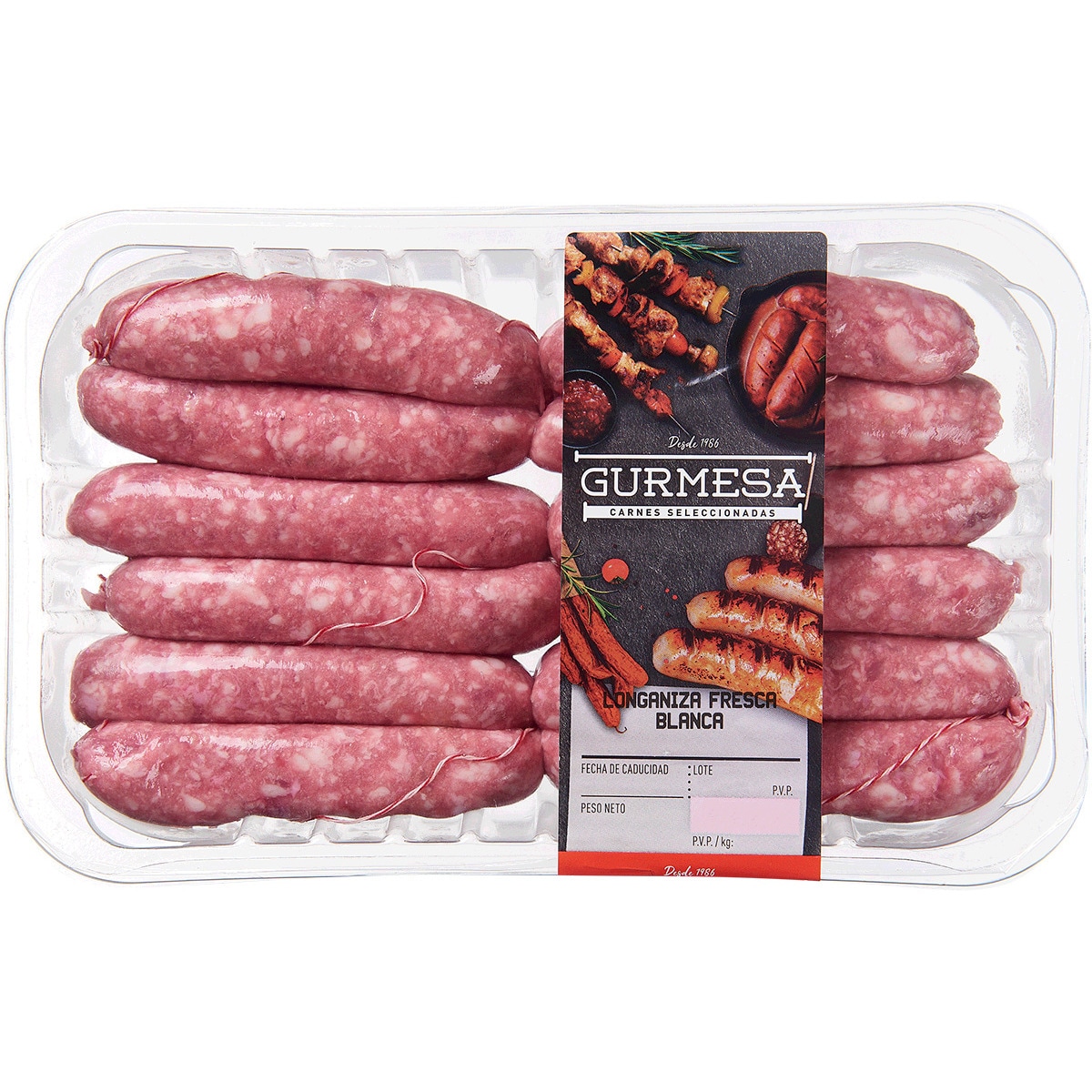 Salchicha Fresca Peso Aproximado cuvete 350 g · Gurmesa · Supermercado ...