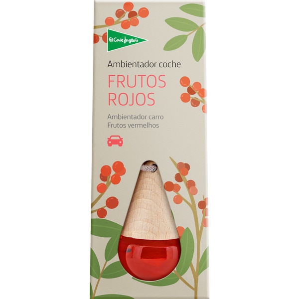Ambientador de coche Frutos Rojos blister 1 unidad · EL CORTE INGLES · Supermercado El Corte ...