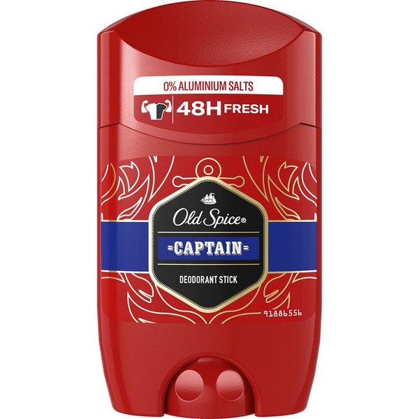 Desodorante Captain en stick 48h 0% sales de aluminio envase 50 ml ...