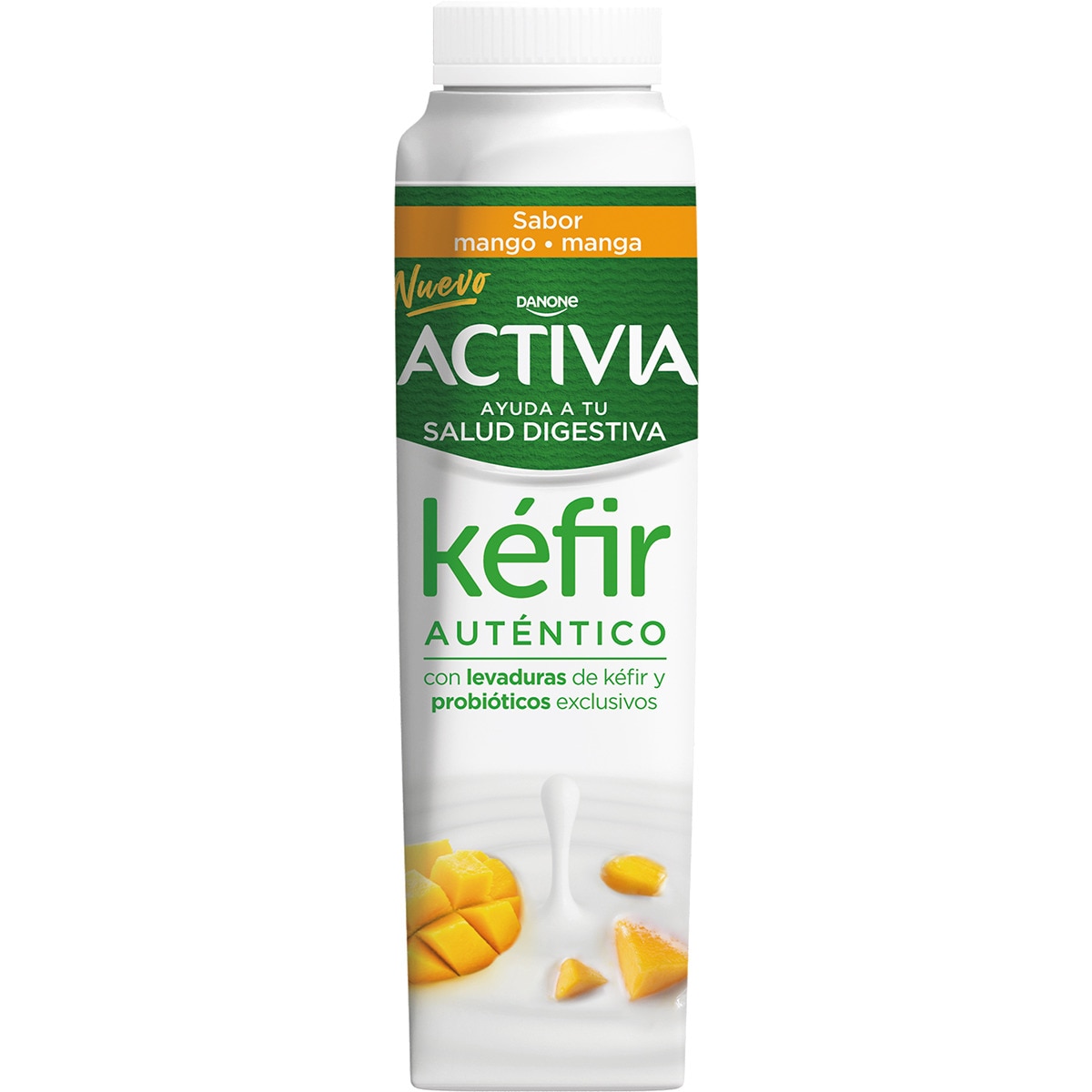 Kéfir sabor mango botella 320 g · DANONE ACTIVIA · Supermercado El ...