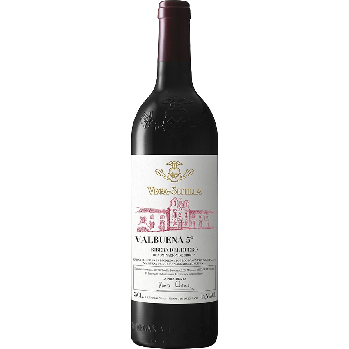 vino tinto tempranillo merlot reserva DO Ribera del Duero botella 75 cl ...