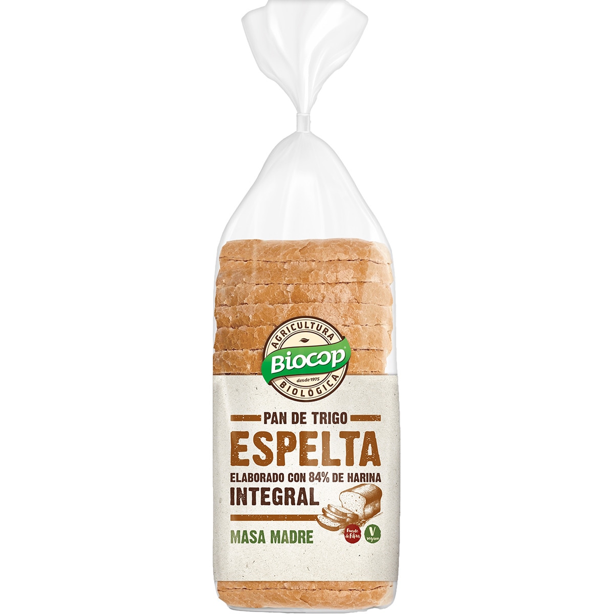 pan de molde de trigo espelta integral ecológico bolsa 400 g · BIOCOP ...