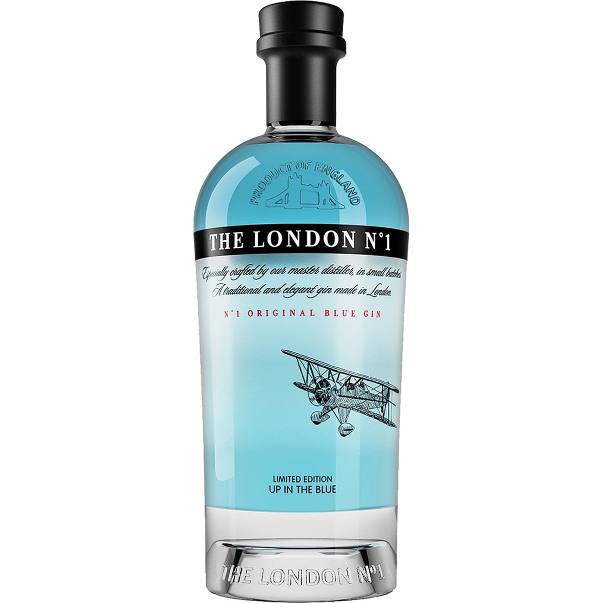 Nº1 ginebra original blue gin botella 1 l · THE LONDON · Supermercado ...