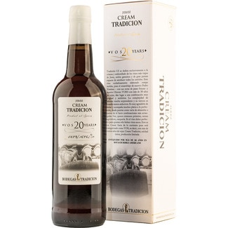 VOS 20 year cream wine DO Jerez-Xérès-Sherry bottle 75 cl · TRADICION ...