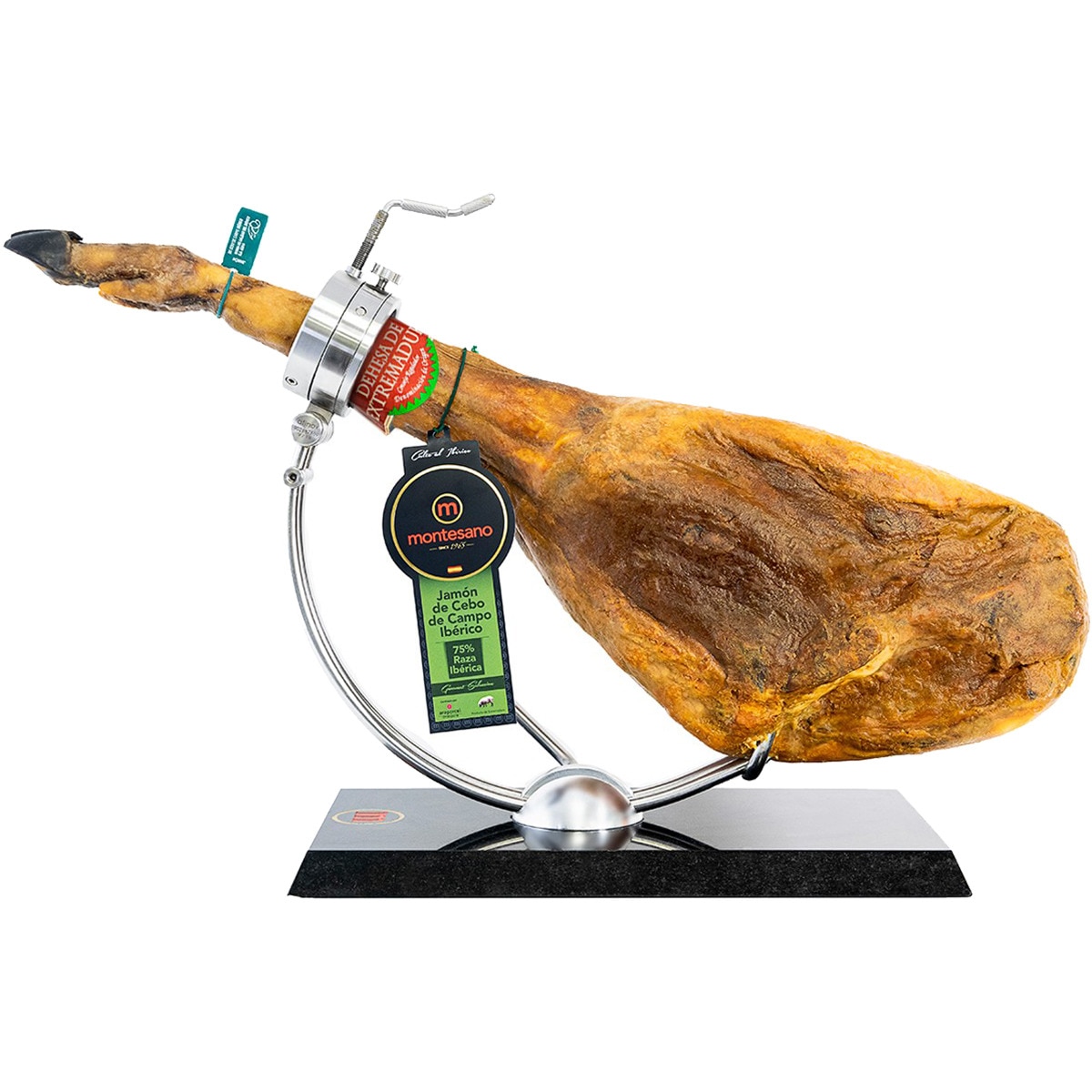 Jamón de cebo de campo ibérico 75% raza ibérica DOP Dehesa de ...