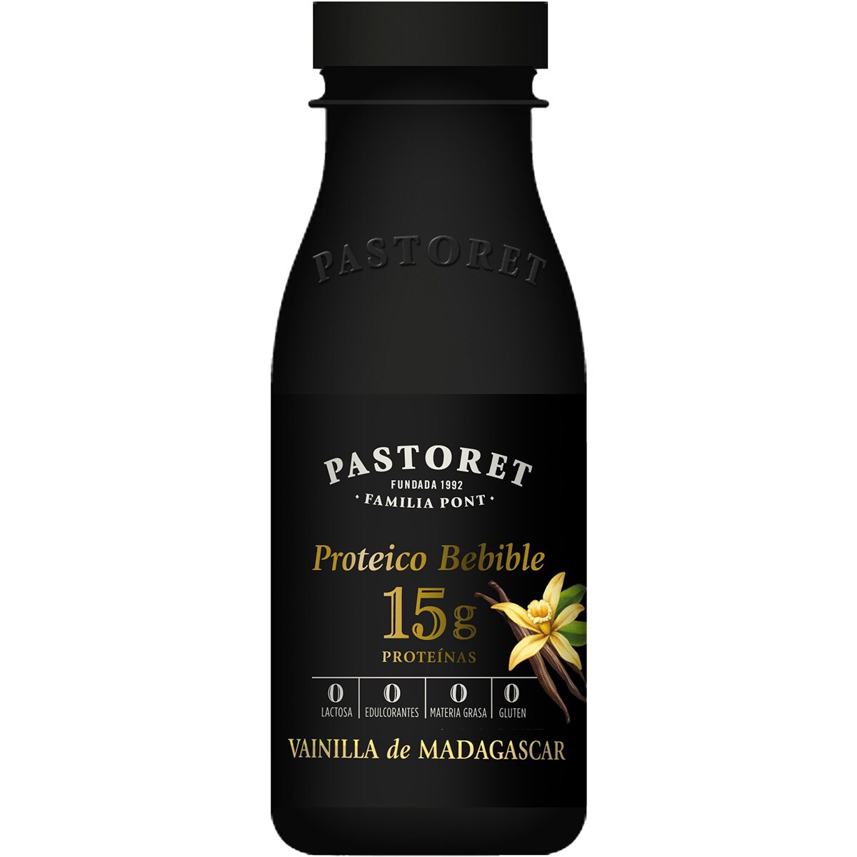 Yogur líquido con proteínas con vainilla de Madagascar sin gluten sin ...