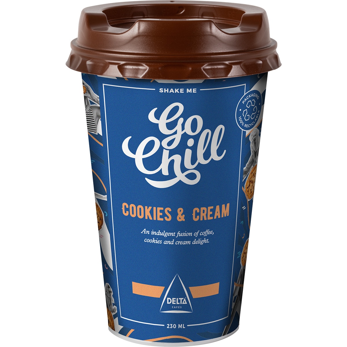 Bebida Café Cookies & Cream copo 230 ml · Go Chill · Supermercado El ...
