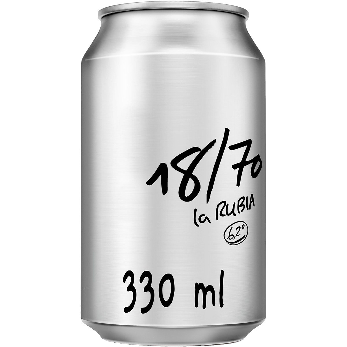 Cerveza rubia especial lata 33 cl · 18/70 LA RUBIA · Supermercado El ...