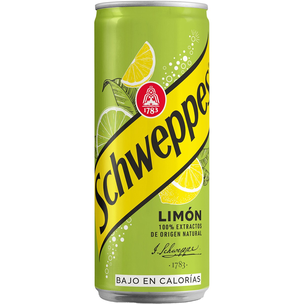 Refresco de limón original con gas lata 33 cl · SCHWEPPES ...