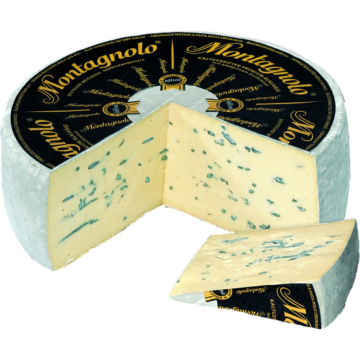 Montagnolo queso alemán azul cremoso de vaca peso aproximado pieza 2 kg ...