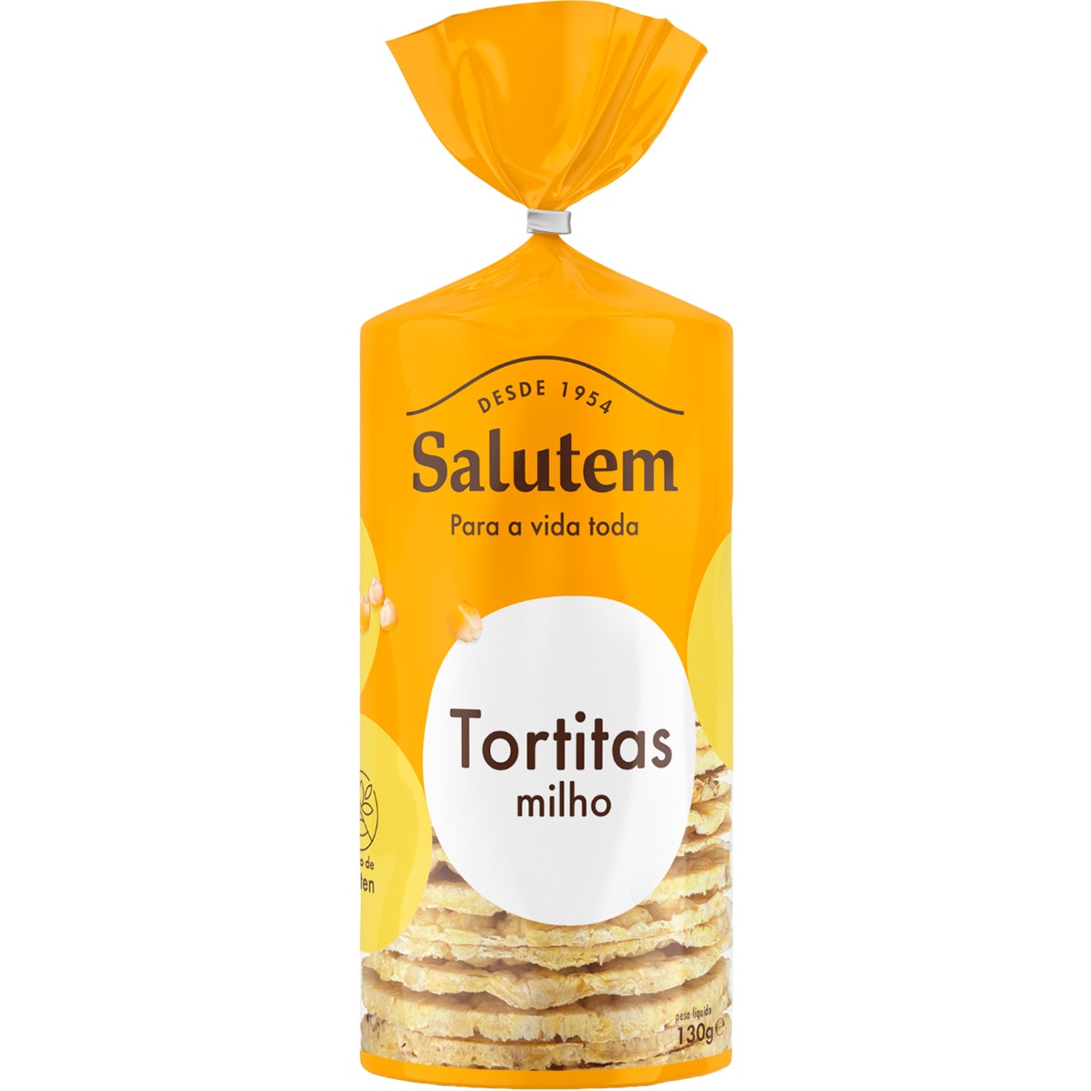 Tostas de Arroz Finissímas Integrais de Milho sem Glúten embalagem 130 ...