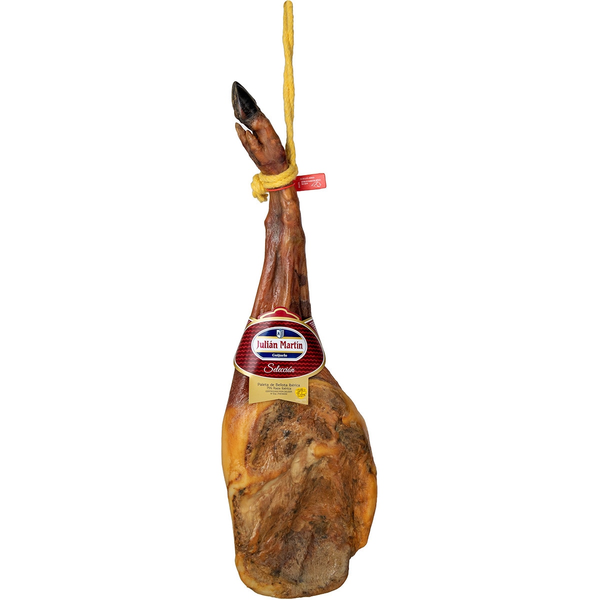 Paleta de bellota ibérica 75% raza ibérica pieza 4,5 kg · JULIAN MARTIN ...