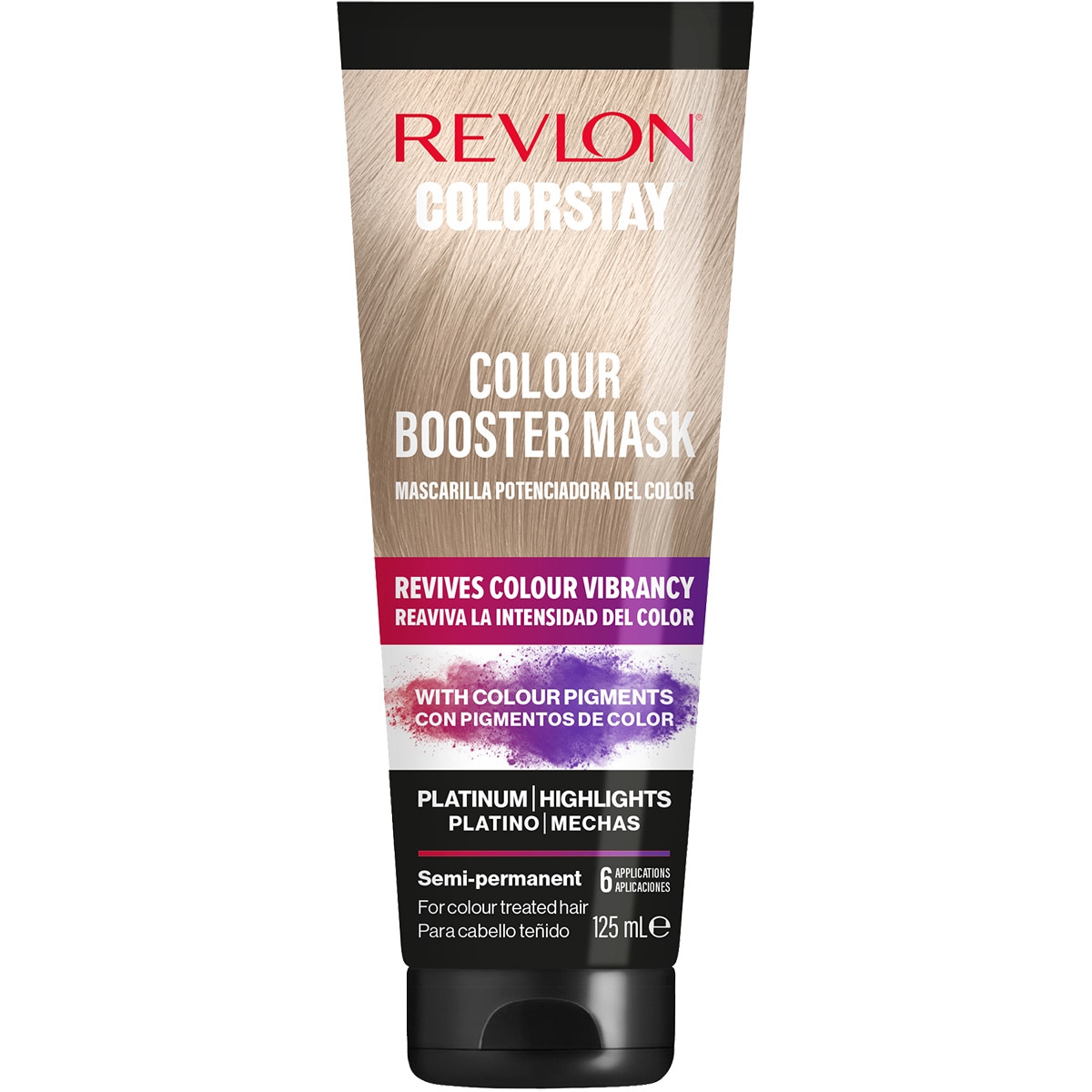 Colorstay mascarilla de pelo potenciadora de color platino y mechas ...