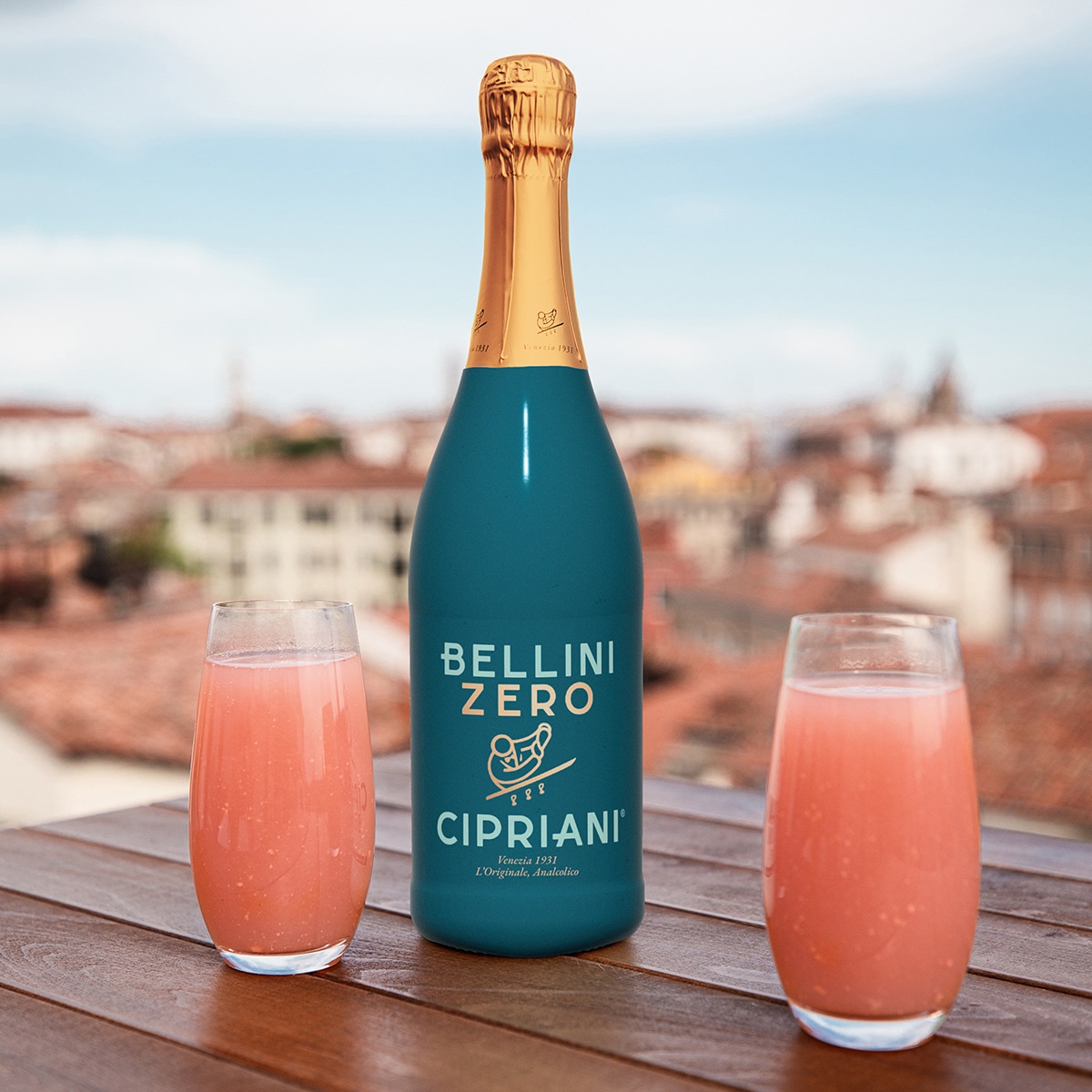 Bellini zero alcohol-free cocktail bottle 75 cl · CIPRIANI ...