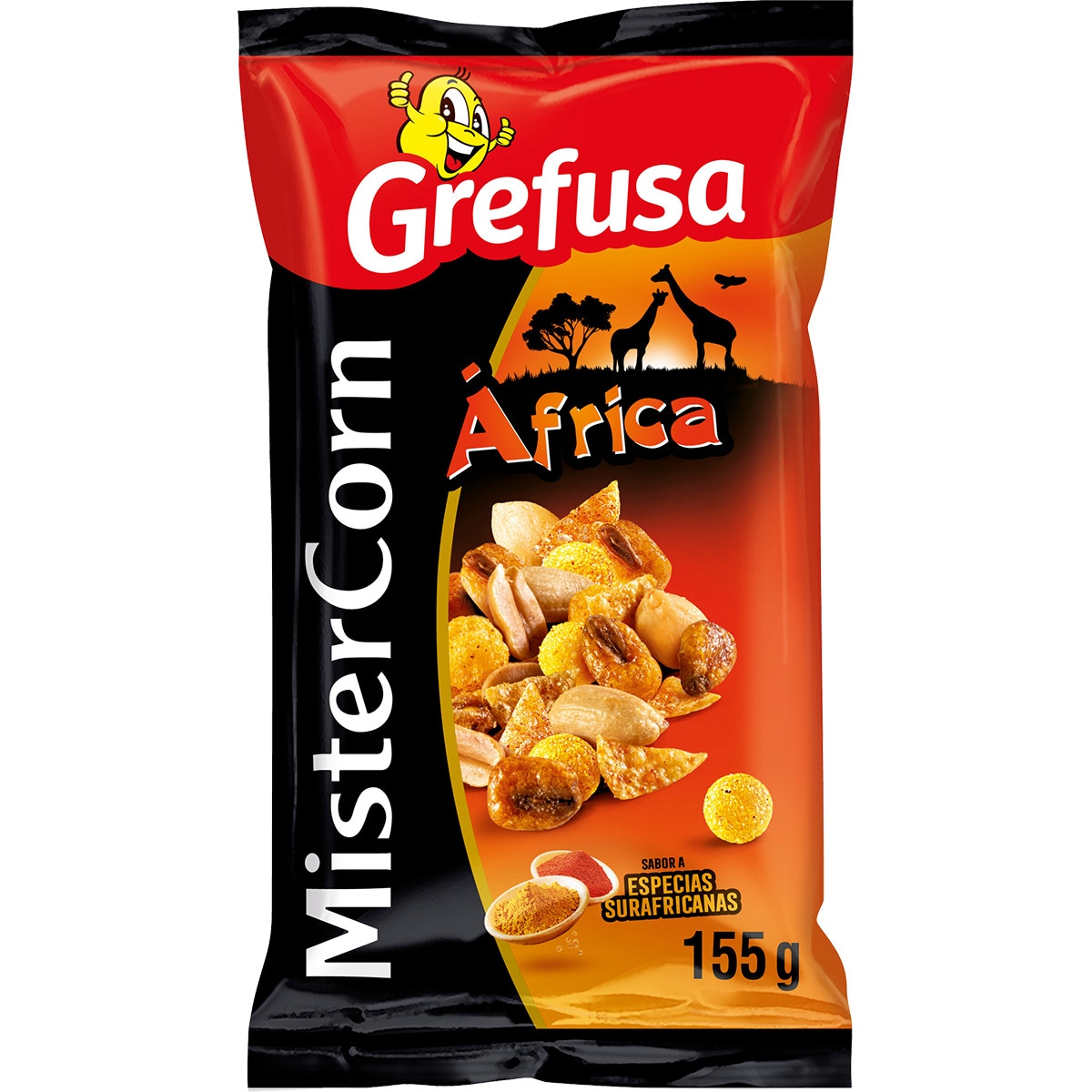 África cóctel frutos secos sabor a especias surafricanas bolsa 195 g ...