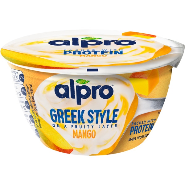 Iogurte Grego Proteína Manga embalagem 150 g · Alpro · Supermercado El ...