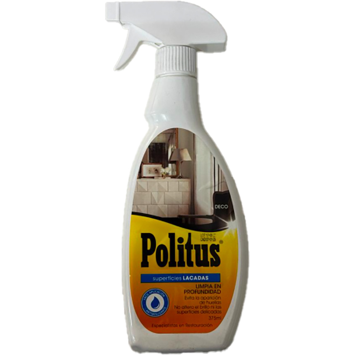 Limpiador superficies lacadas pistola 375 ml · POLITUS · Supermercado ...