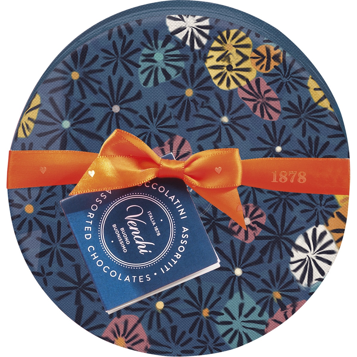 Chocolates selection in a round presentation box of 200 g · VENCHI ...