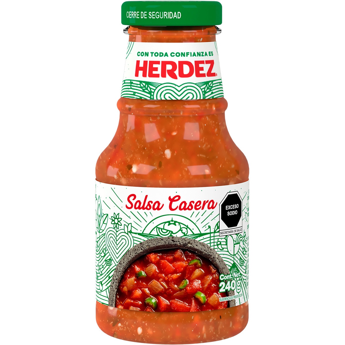 salsa casera botella 240 g · HERDEZ · Supermercado El Corte Inglés