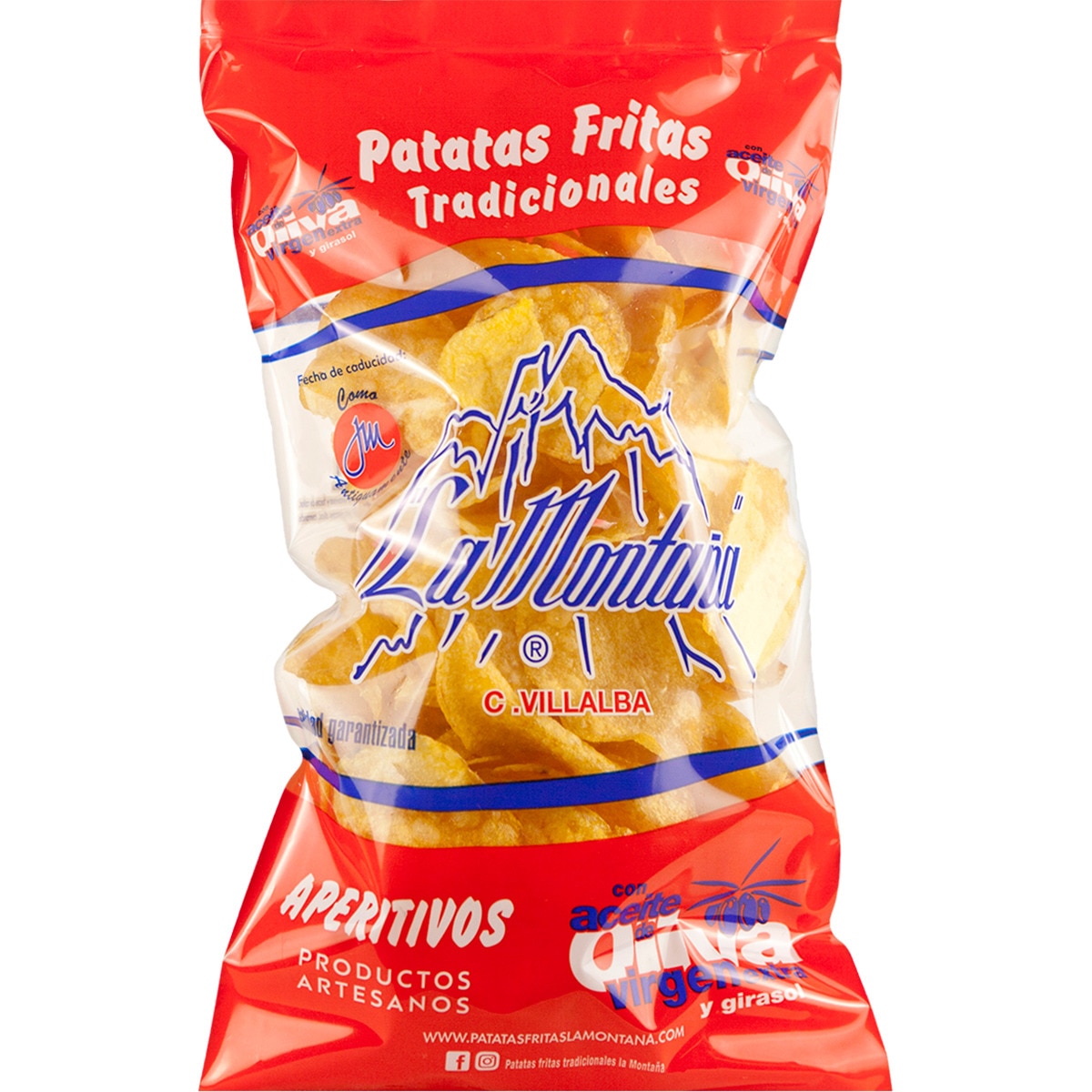 Patatas fritas tradicionales bolsa 180 g · LA MONTAÑA · Supermercado El Corte Inglés El Corte Inglés