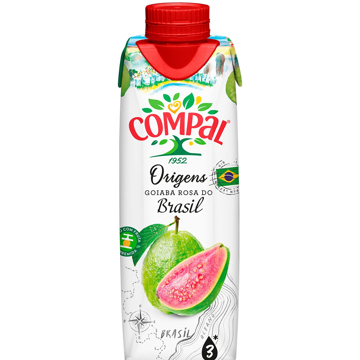 Néctar Goiaba Origens embalagem 30 cl · Compal · Supermercado El Corte ...