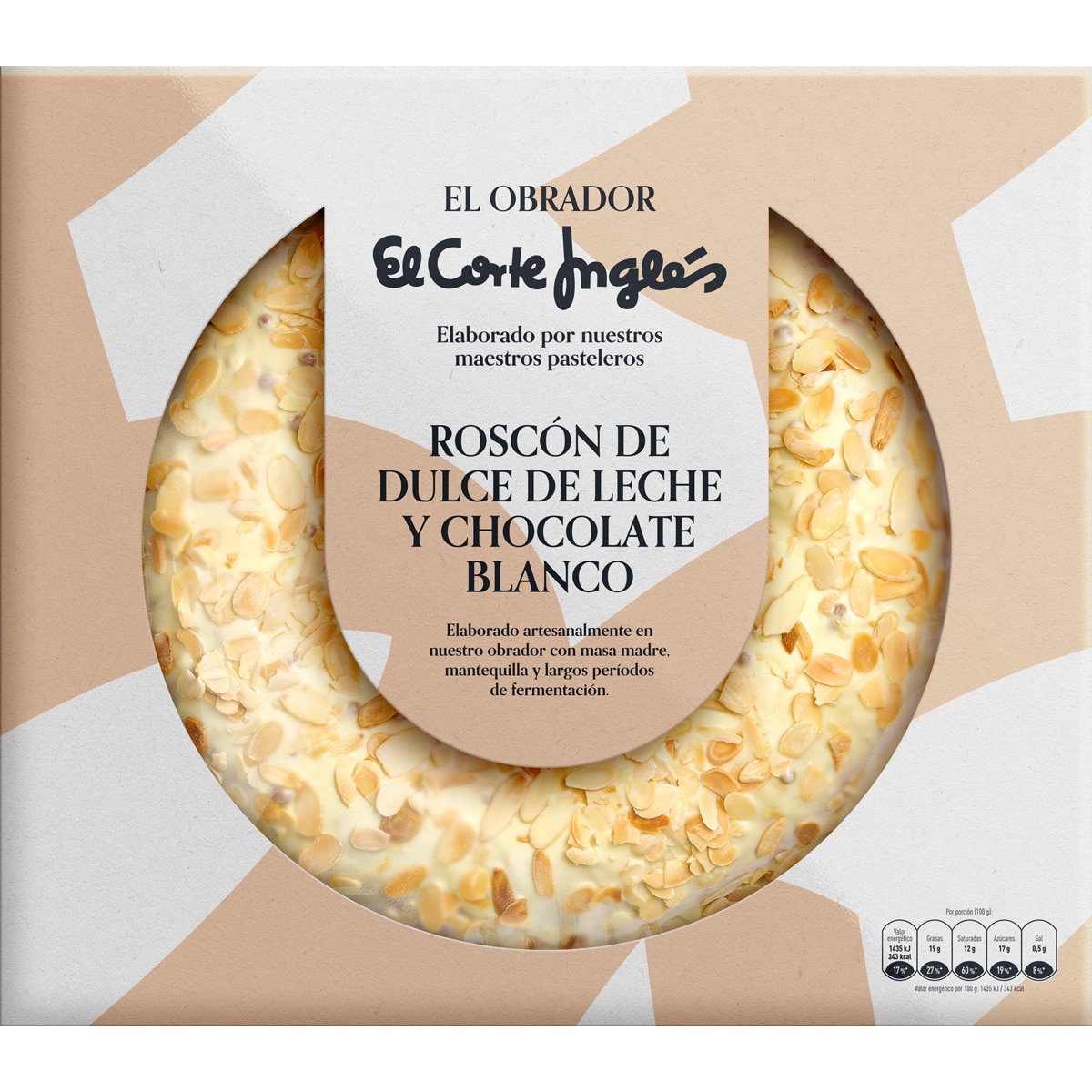 Acabo de probar el ROSCÓN de REYES de DULCE DE LECHE y CHOCOLATE BLANCO ...